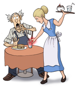 Server Tip: Hands Off